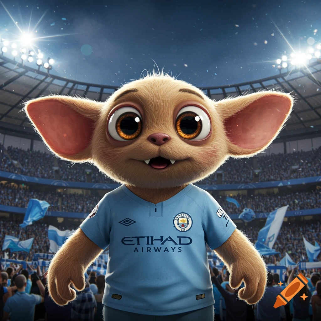 Photorealistic tabby cat with green eyes wearing a striped collar in a ...