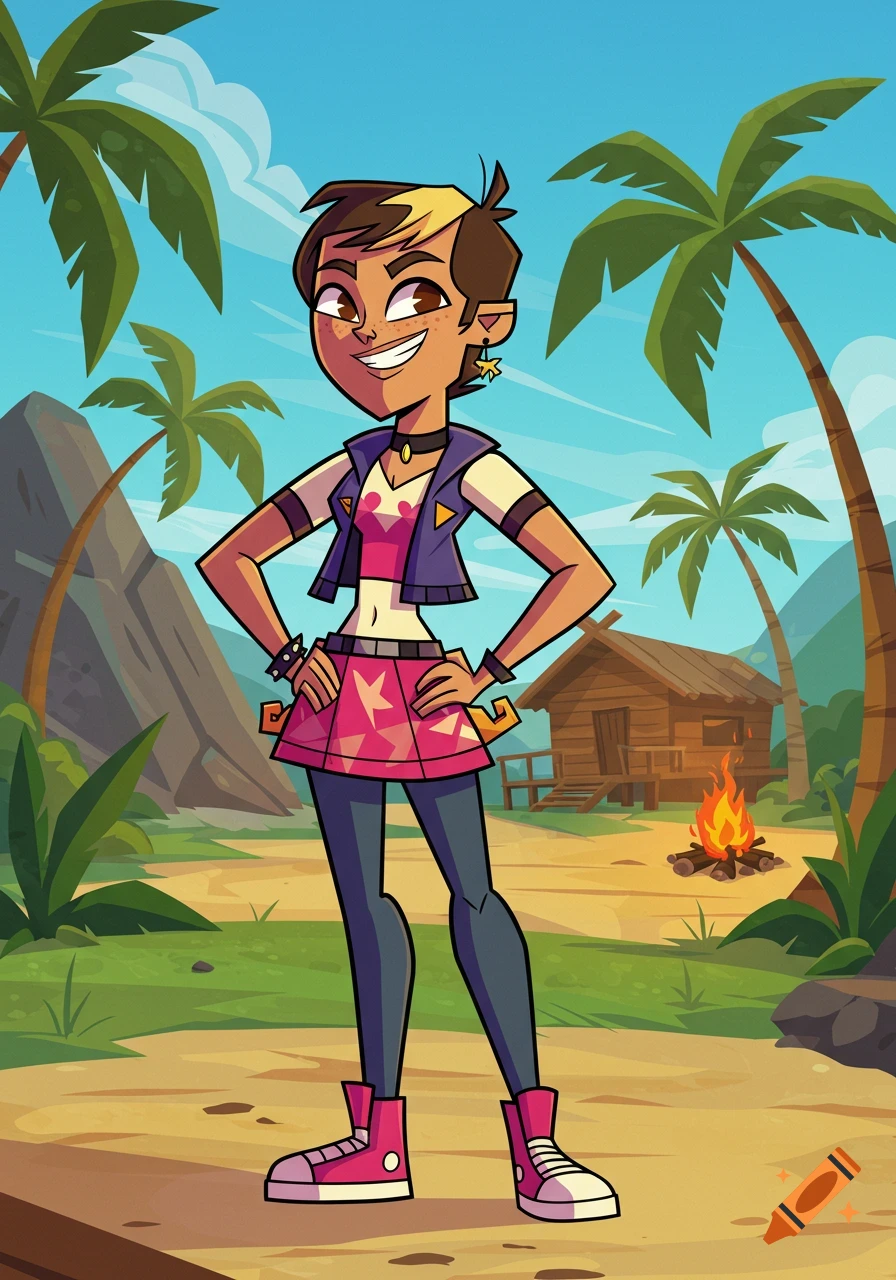 A cartoon portrait of Quagmire from Family Guy with long hair, standing ...