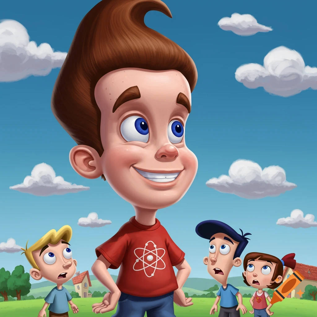 Image of Timmy Turner character on Craiyon