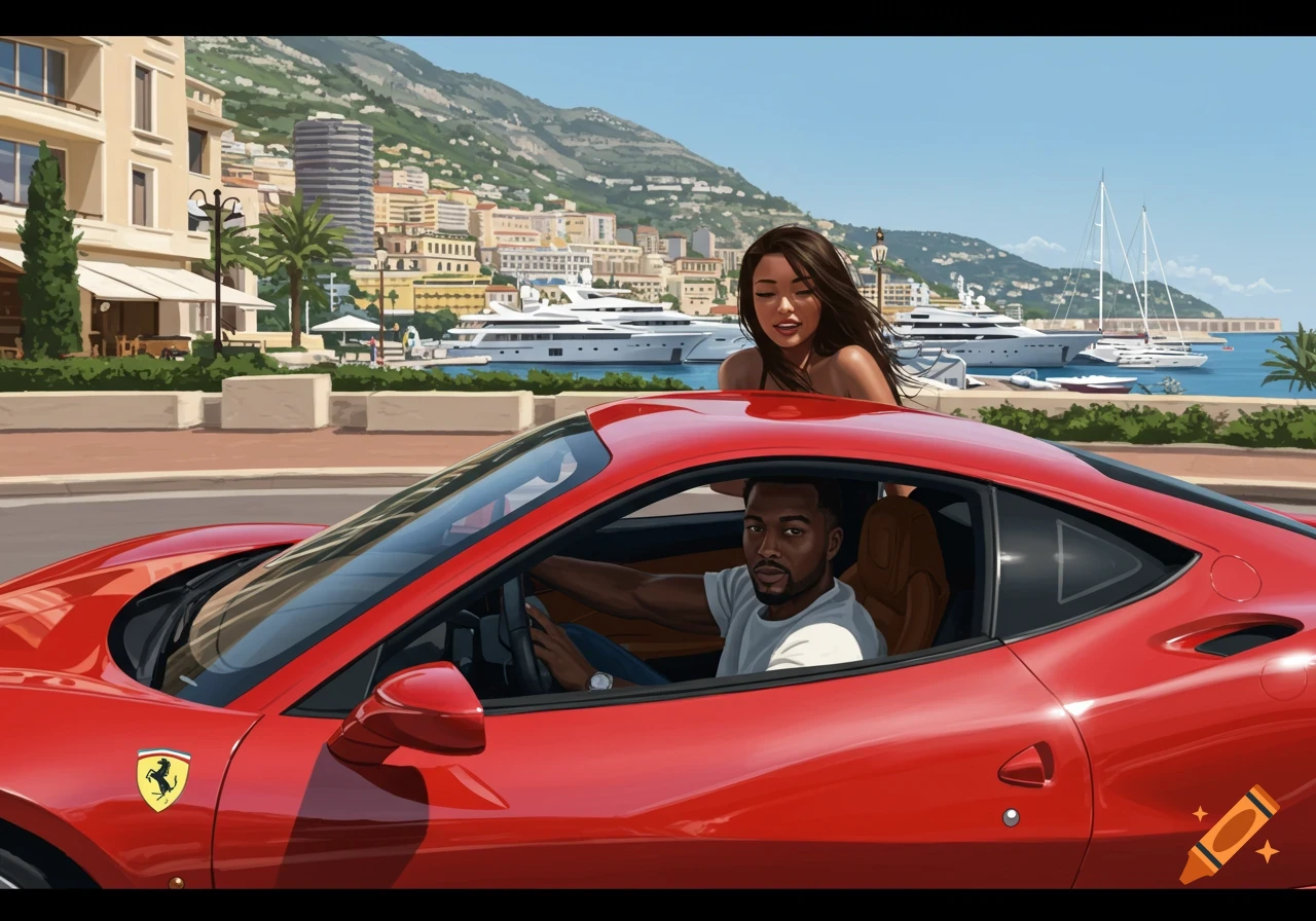 Cars created on Craiyon