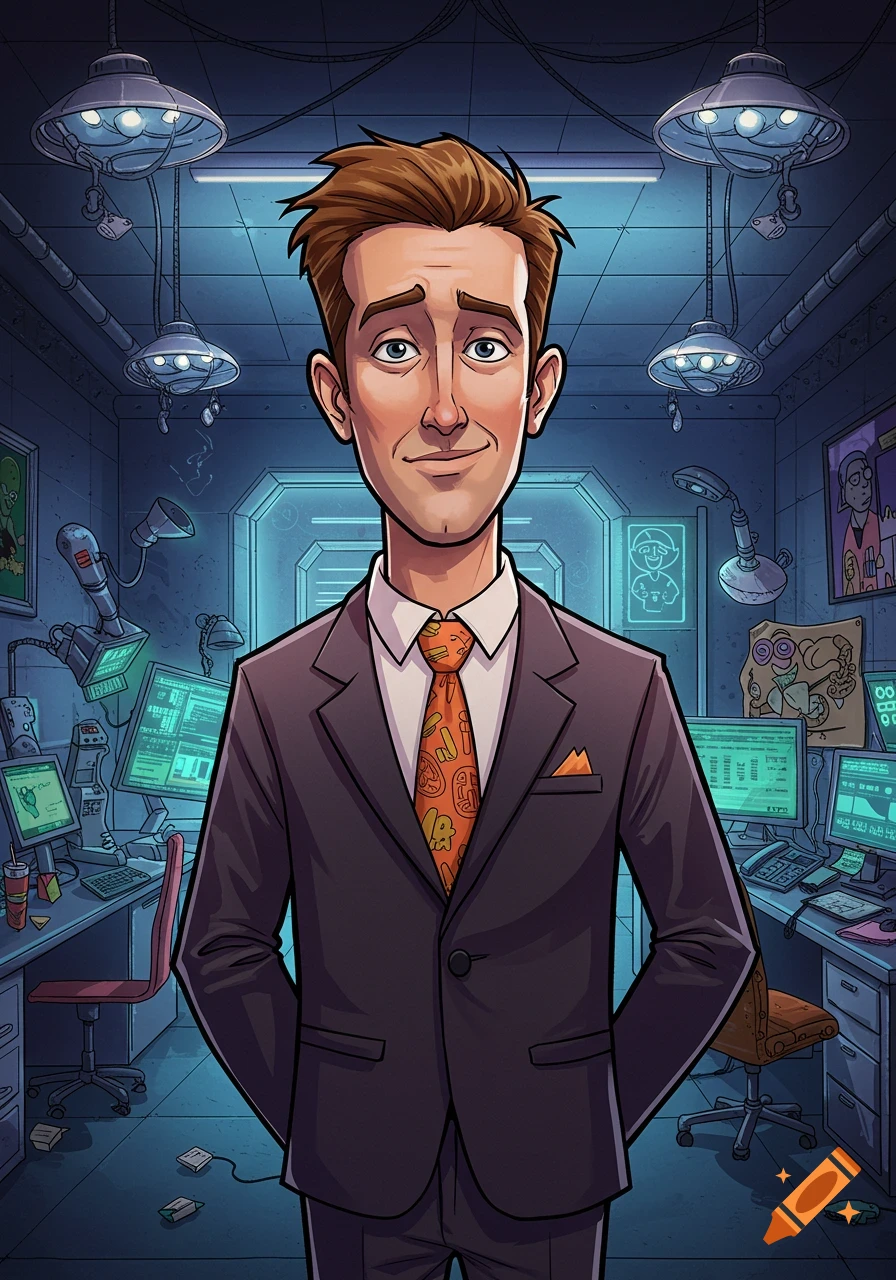 Image of Saul Goodman from Moral Orel on Craiyon