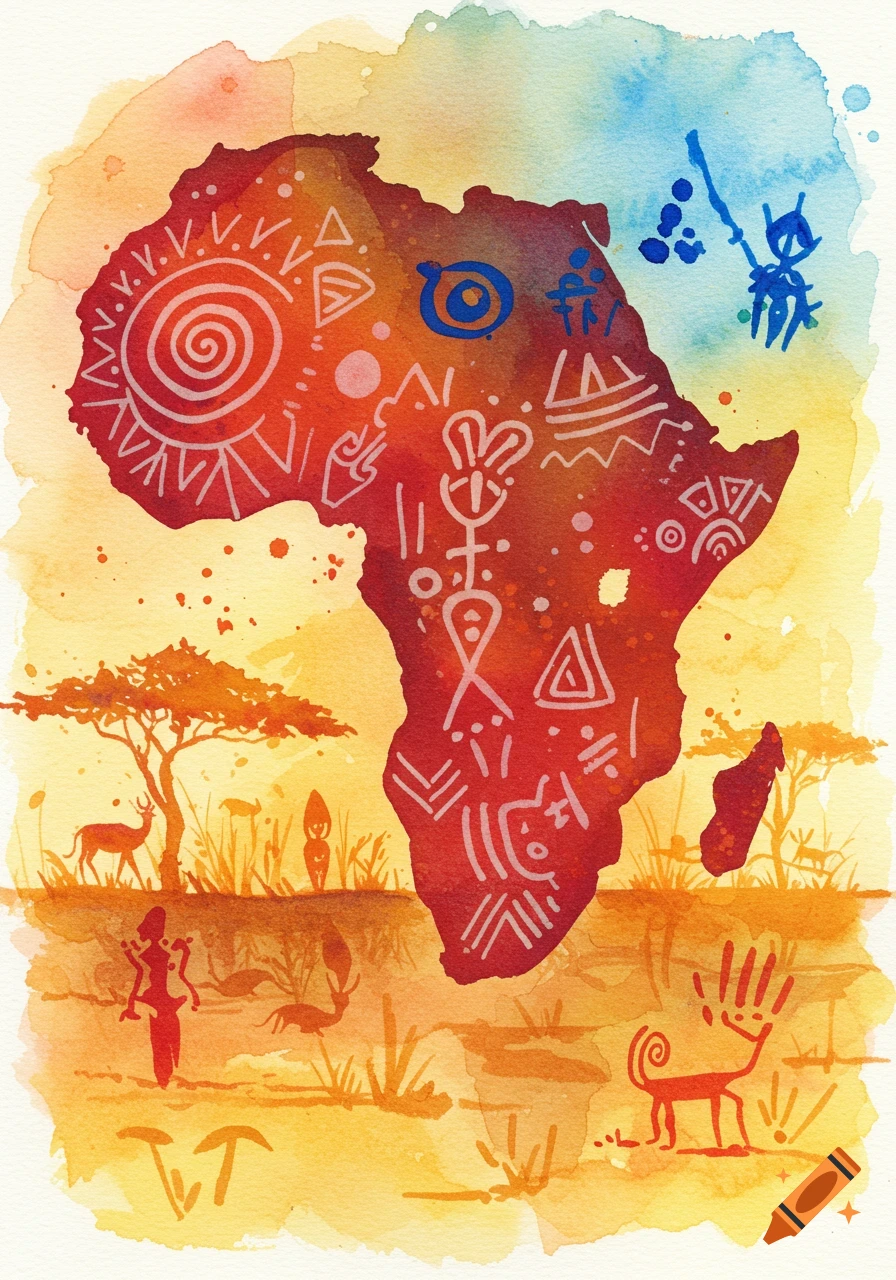 Tribal+art+of+nias created on Craiyon