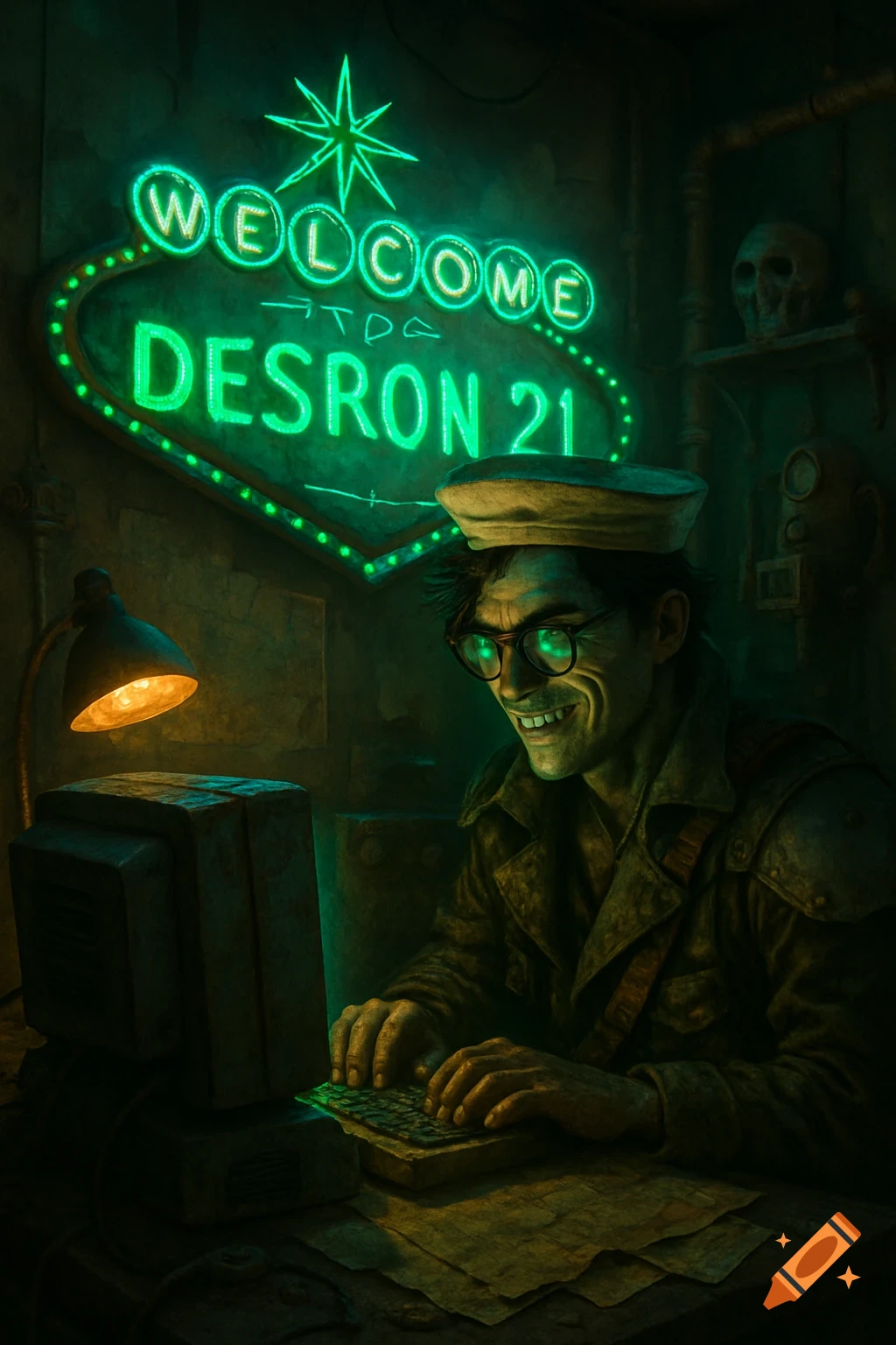 Fallout+fanart created on Craiyon