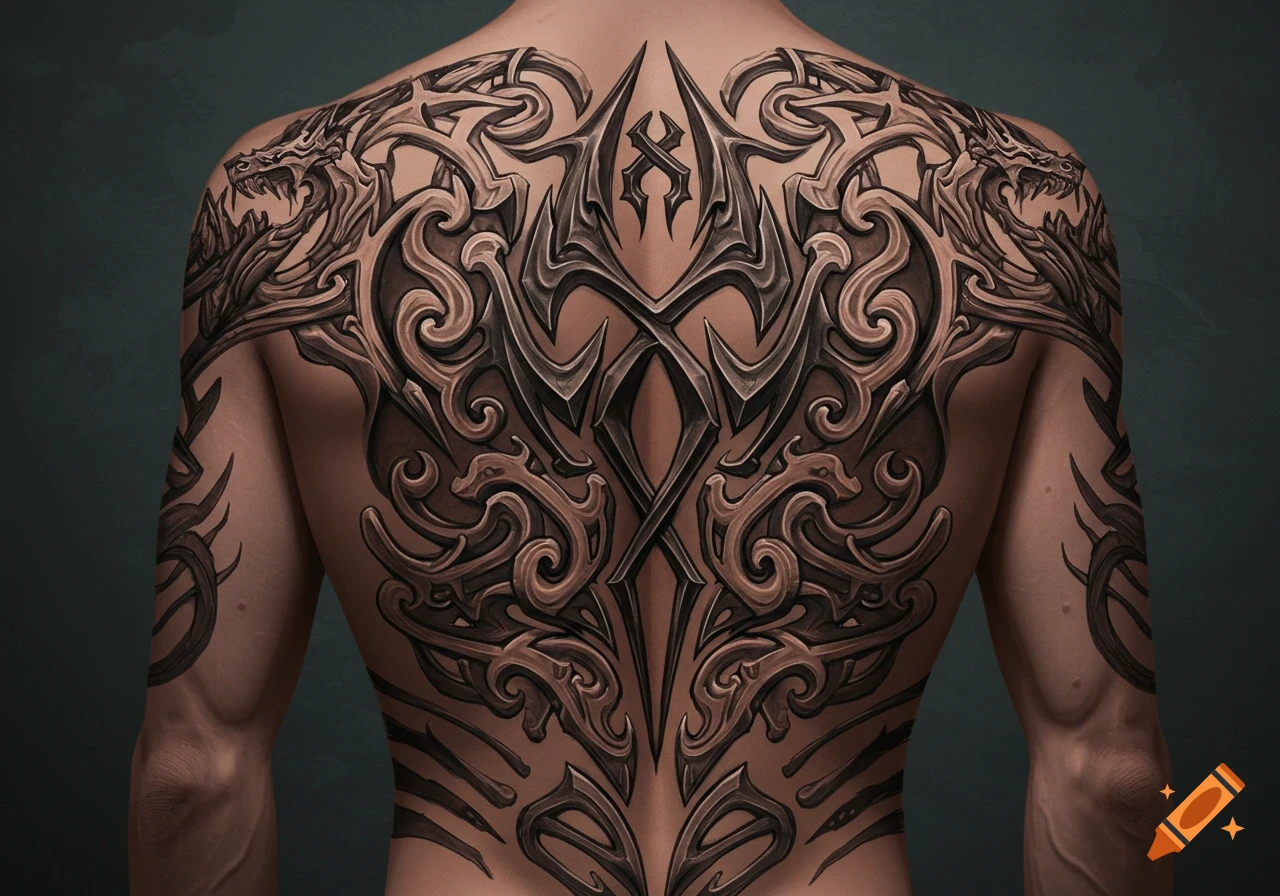 Māori Art created on Craiyon