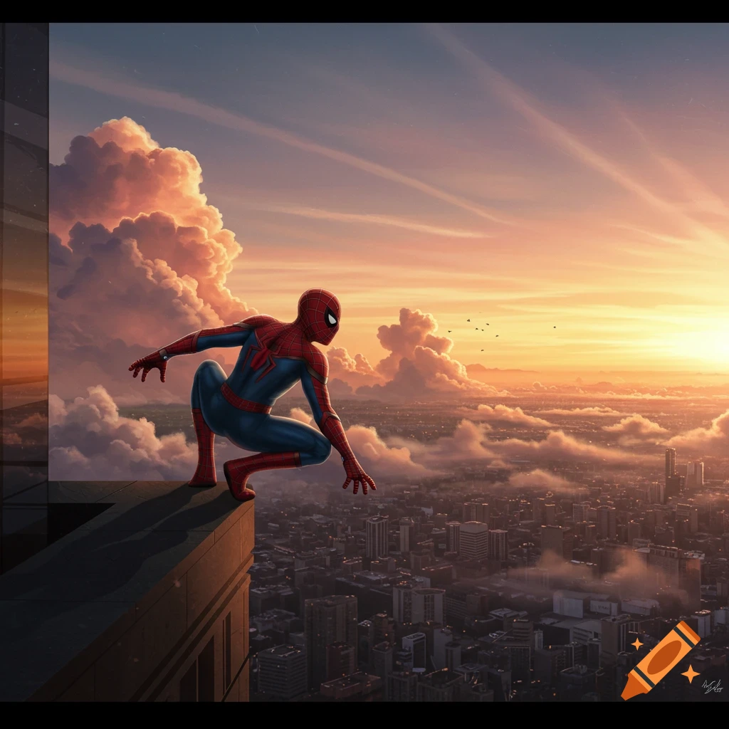 Deviantart+spiderman created on Craiyon