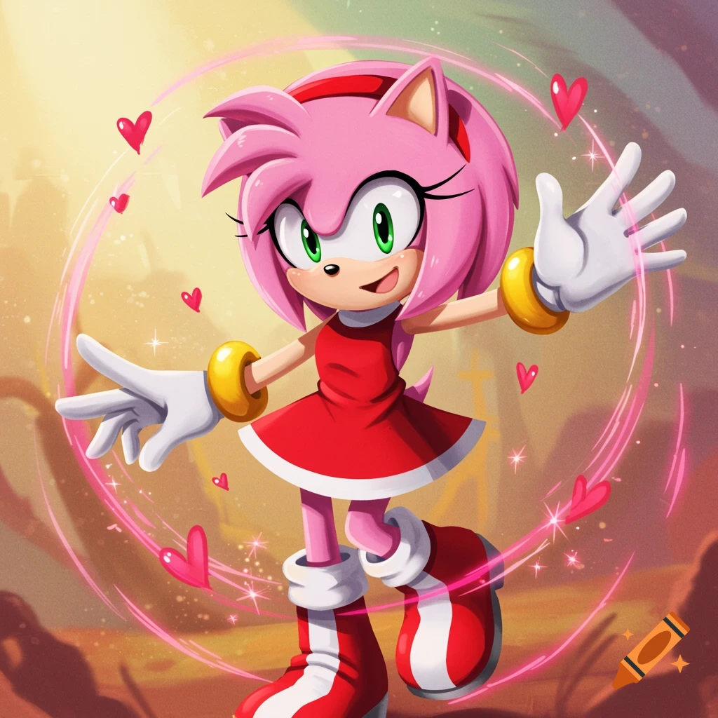 Tails the fox and Mew the Pok essmon standing in a magical forest at ...