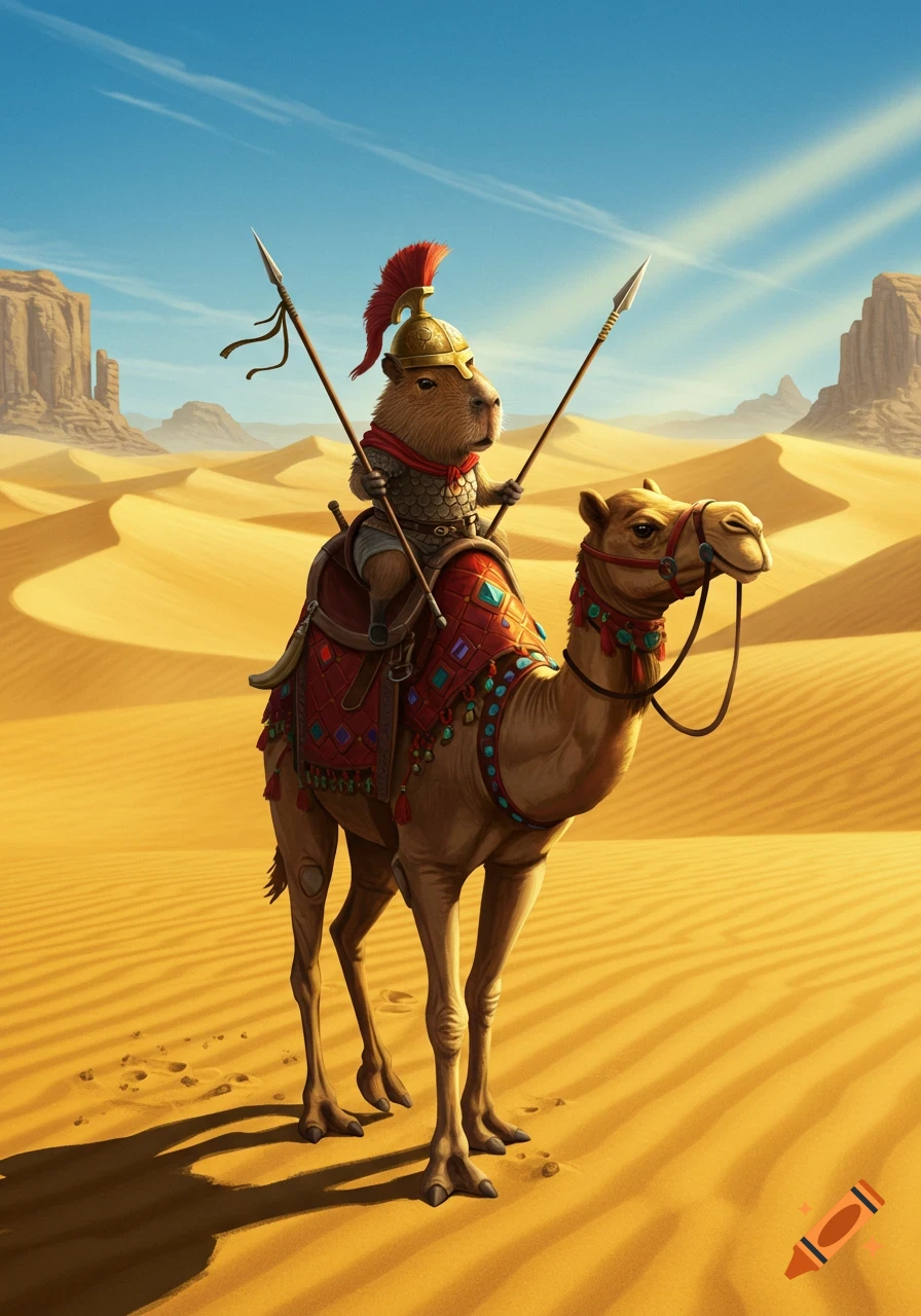 A majestic minotaur in detailed imperial Roman armor stands defiantly ...