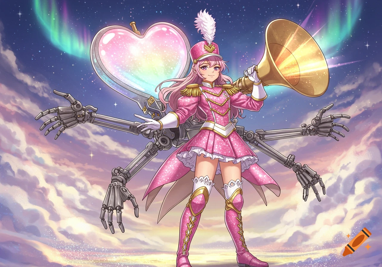 Magical Girls created on Craiyon