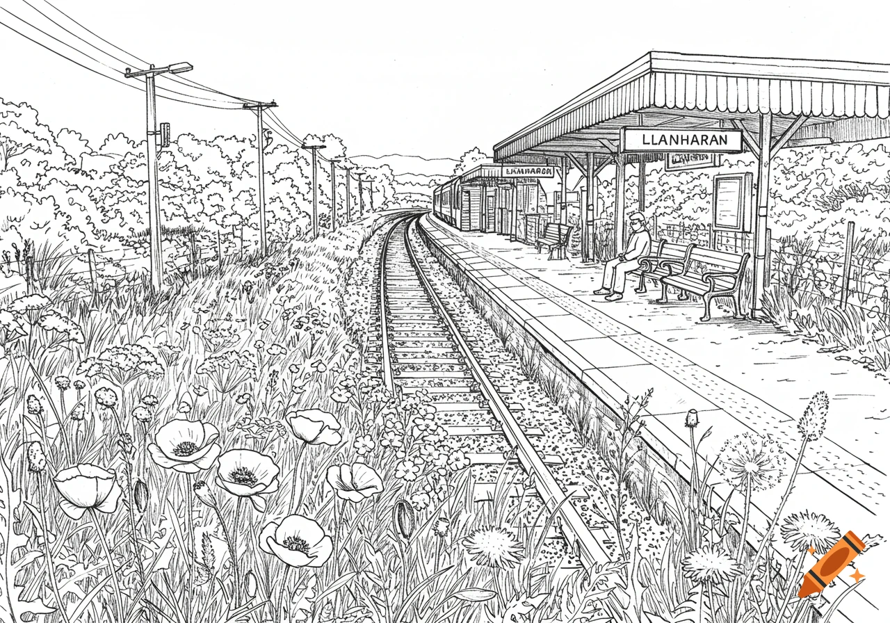 Drawing+of+the+border created on Craiyon