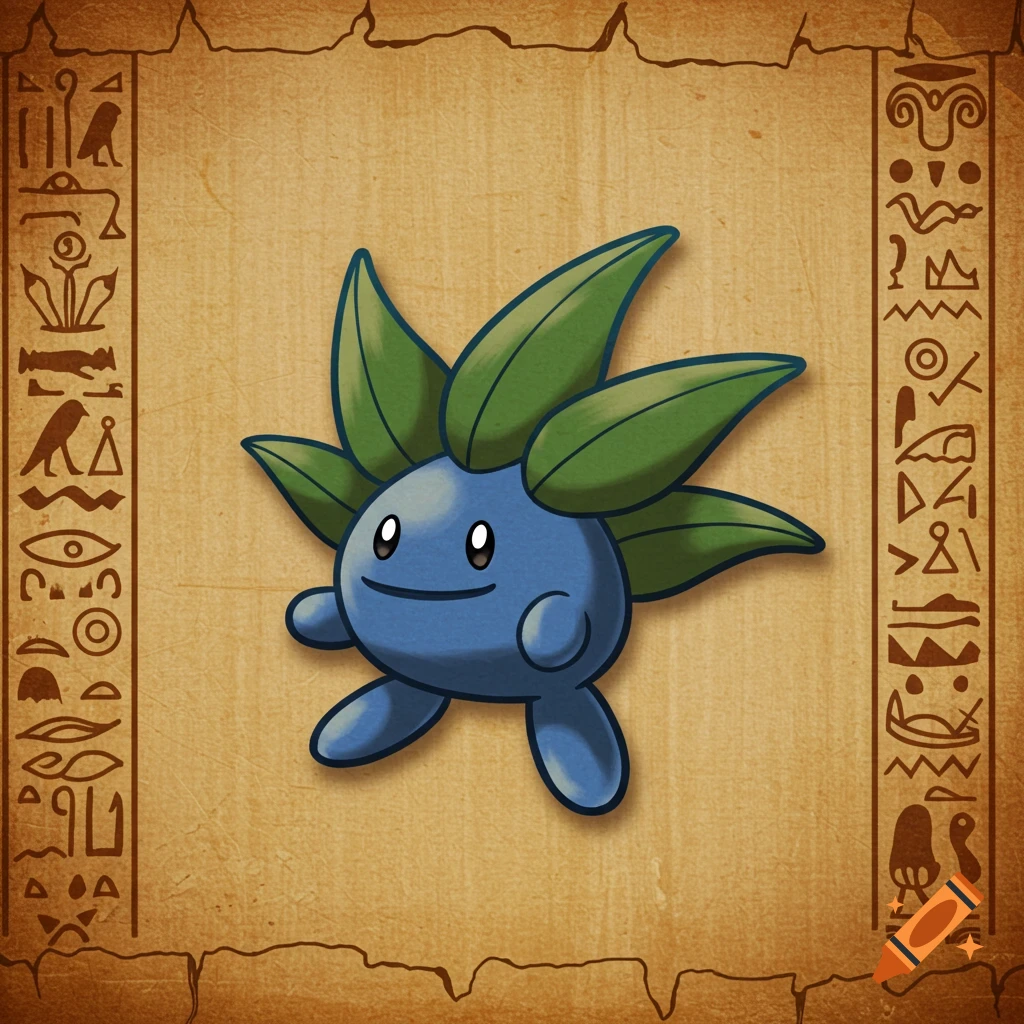 A cartoon image of Cubone holding a bone standing next to a Mantine ...