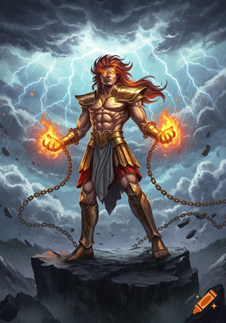 A pixel art sprite sheet displays 16 different Greek gods and ...