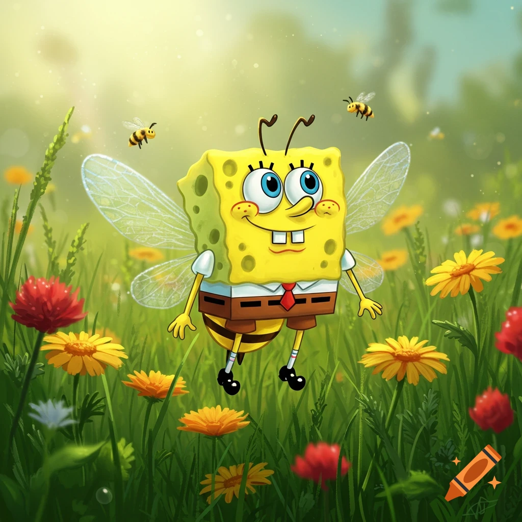 Spongebob Space Furry created on Craiyon