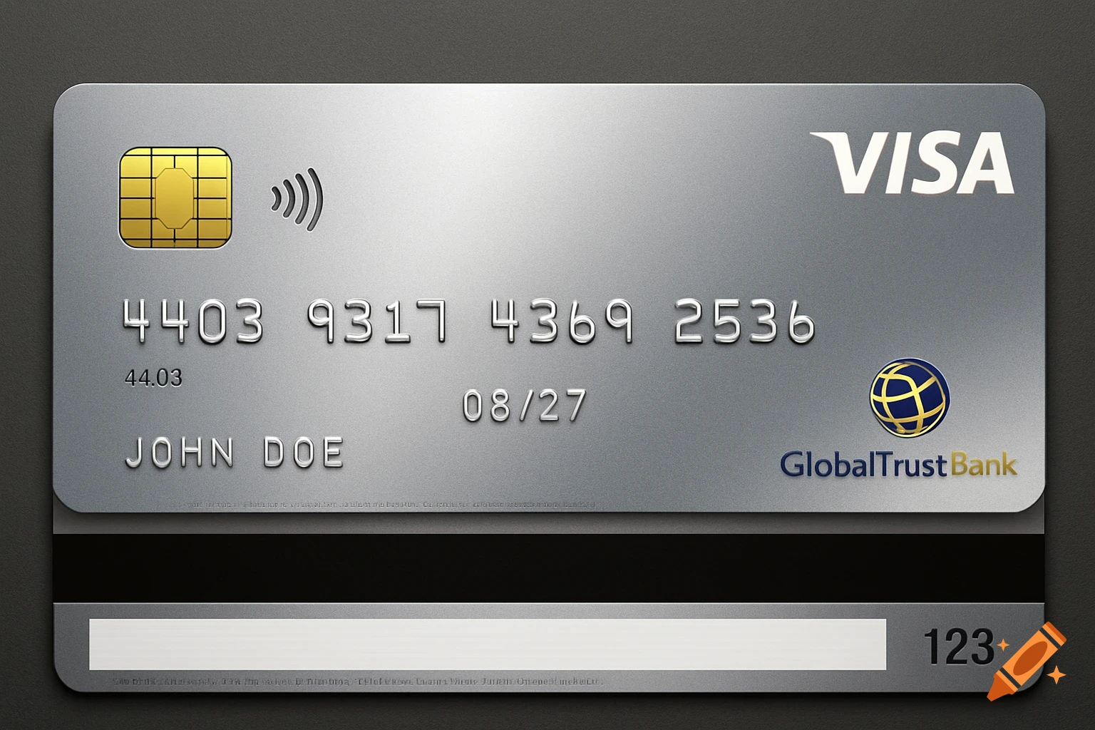 Close-up of a bank statement from 'EUROPEAN BANK' showing an account ...