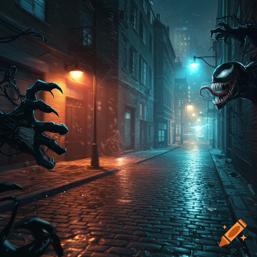 8+bit+venom created on Craiyon