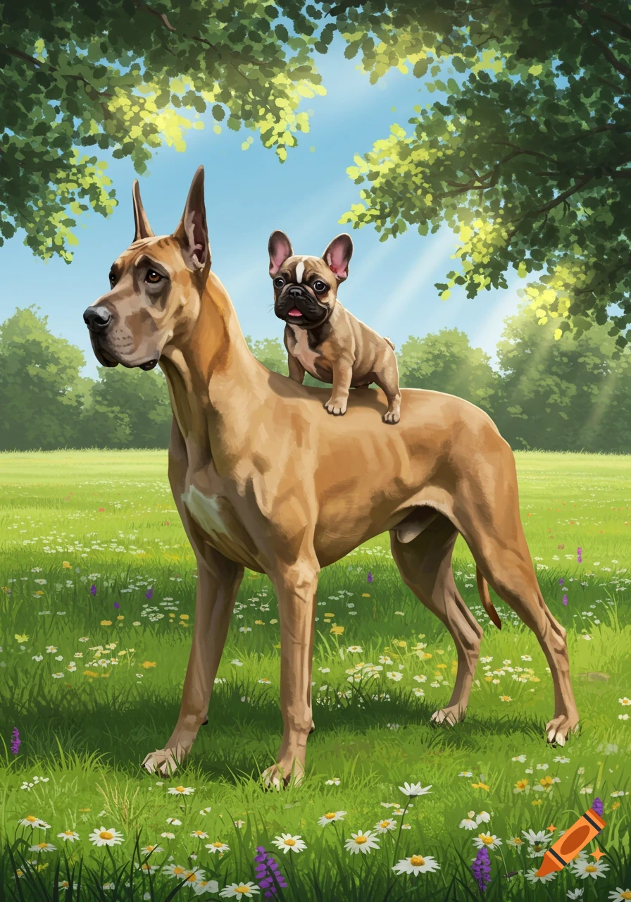 Doberman+tree+skirt created on Craiyon