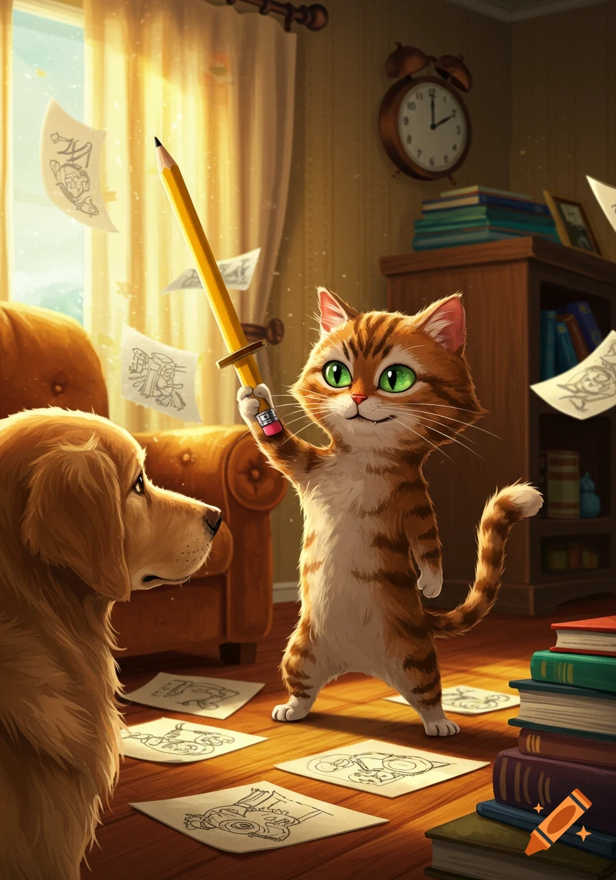 A sloth, cat, frog, and turtle laugh while playing a board game at a ...