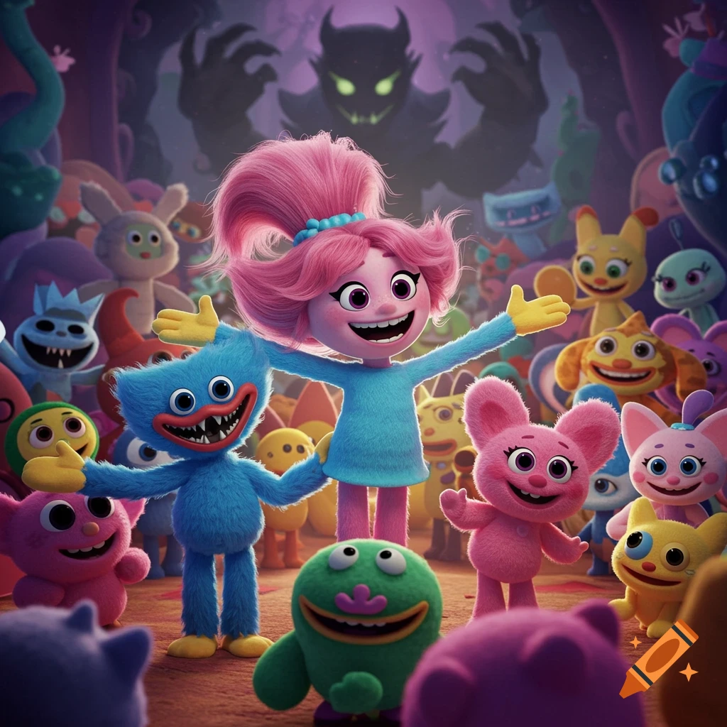 Poppy Playtime created on Craiyon