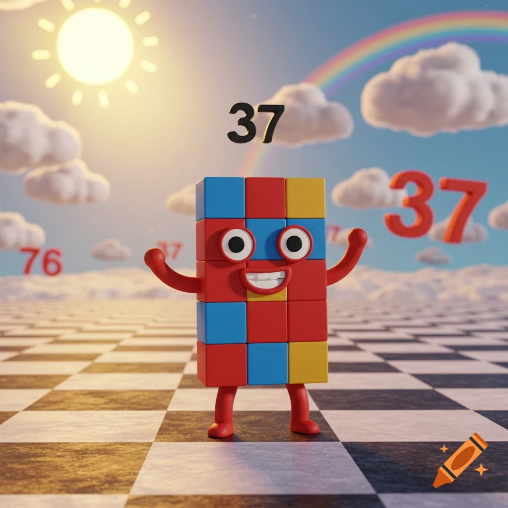 26244k+numberblocks created on Craiyon