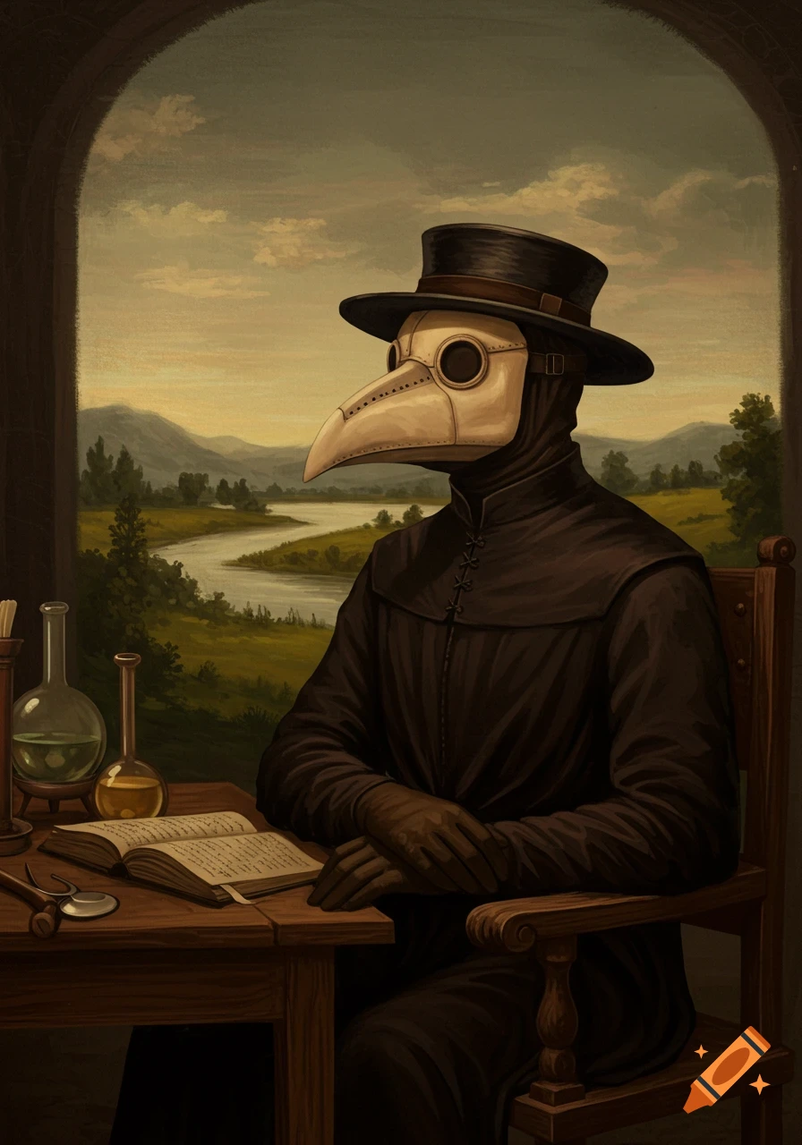 Oil painting of René Descartes holding a smartphone, taking a selfie ...