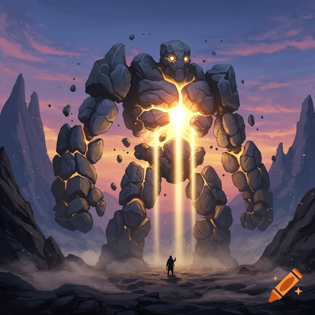 Prehistoric landscape exploration on Craiyon