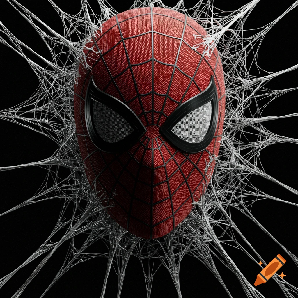 Spiderman+circle created on Craiyon
