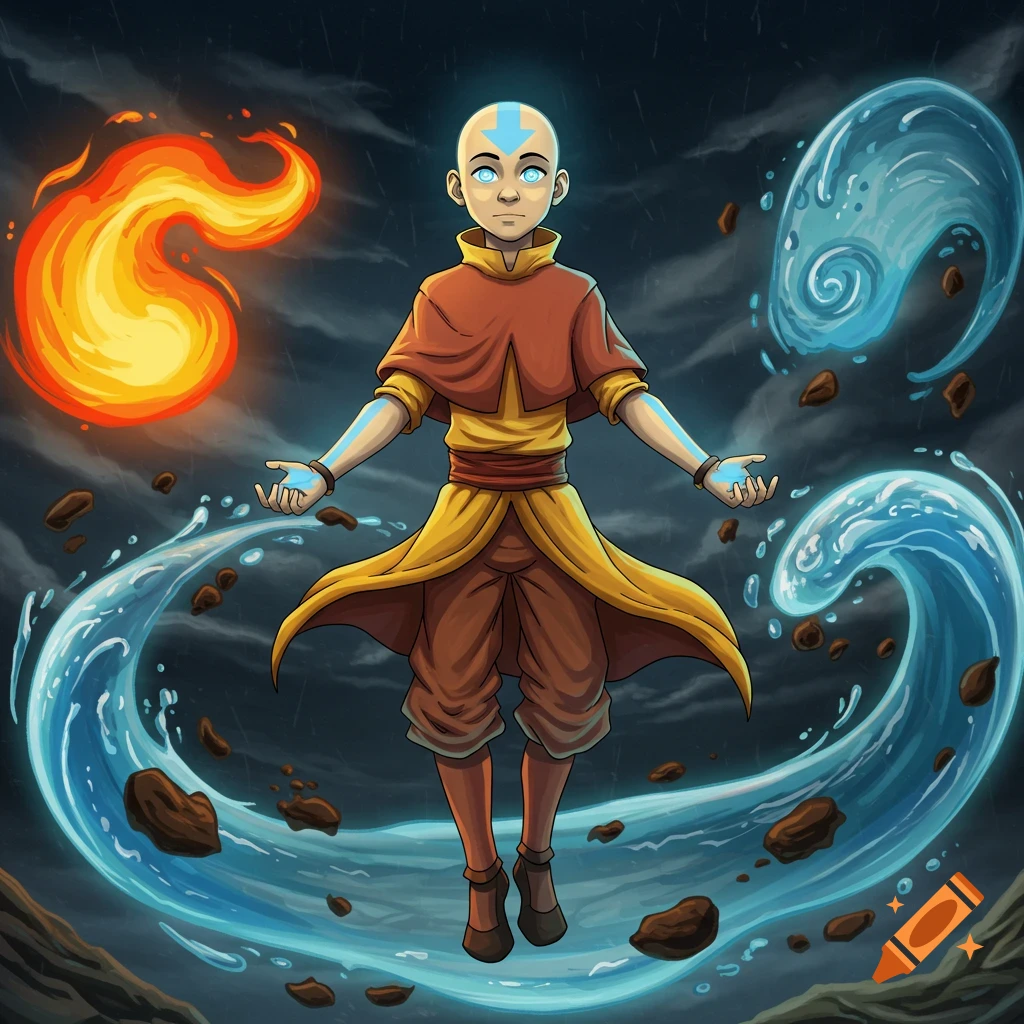 Avatar the Last Airbender created on Craiyon