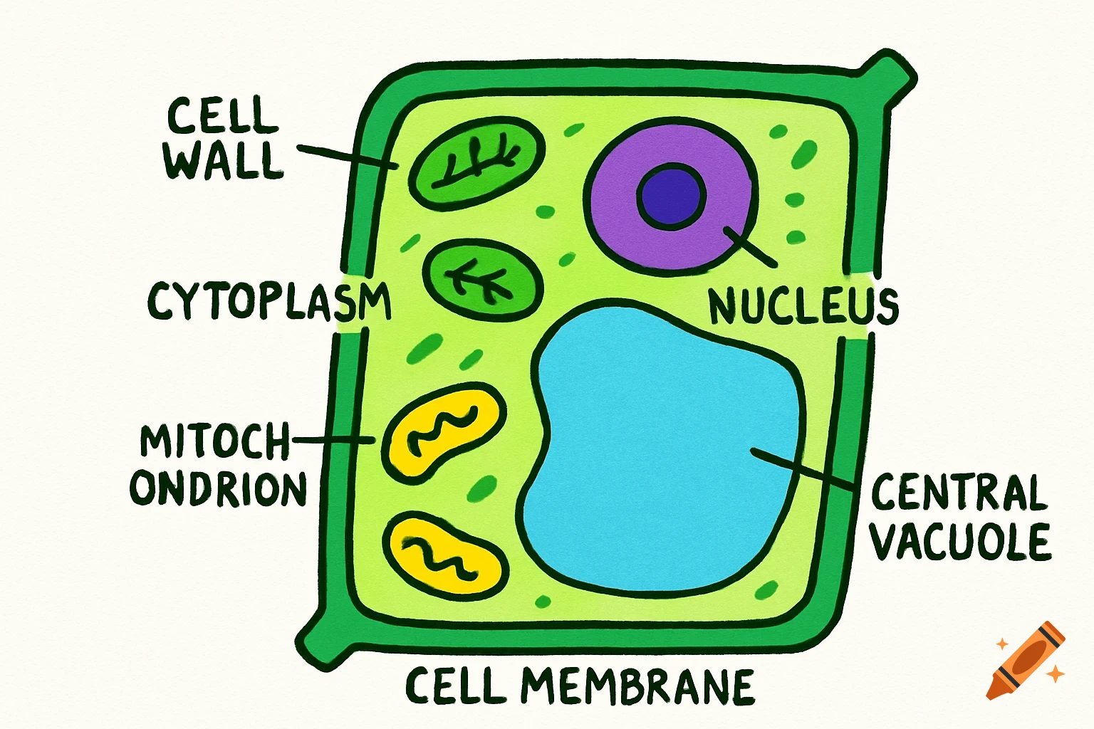 Diagram illustrating the four phases of mitosis: prophase, metaphase ...