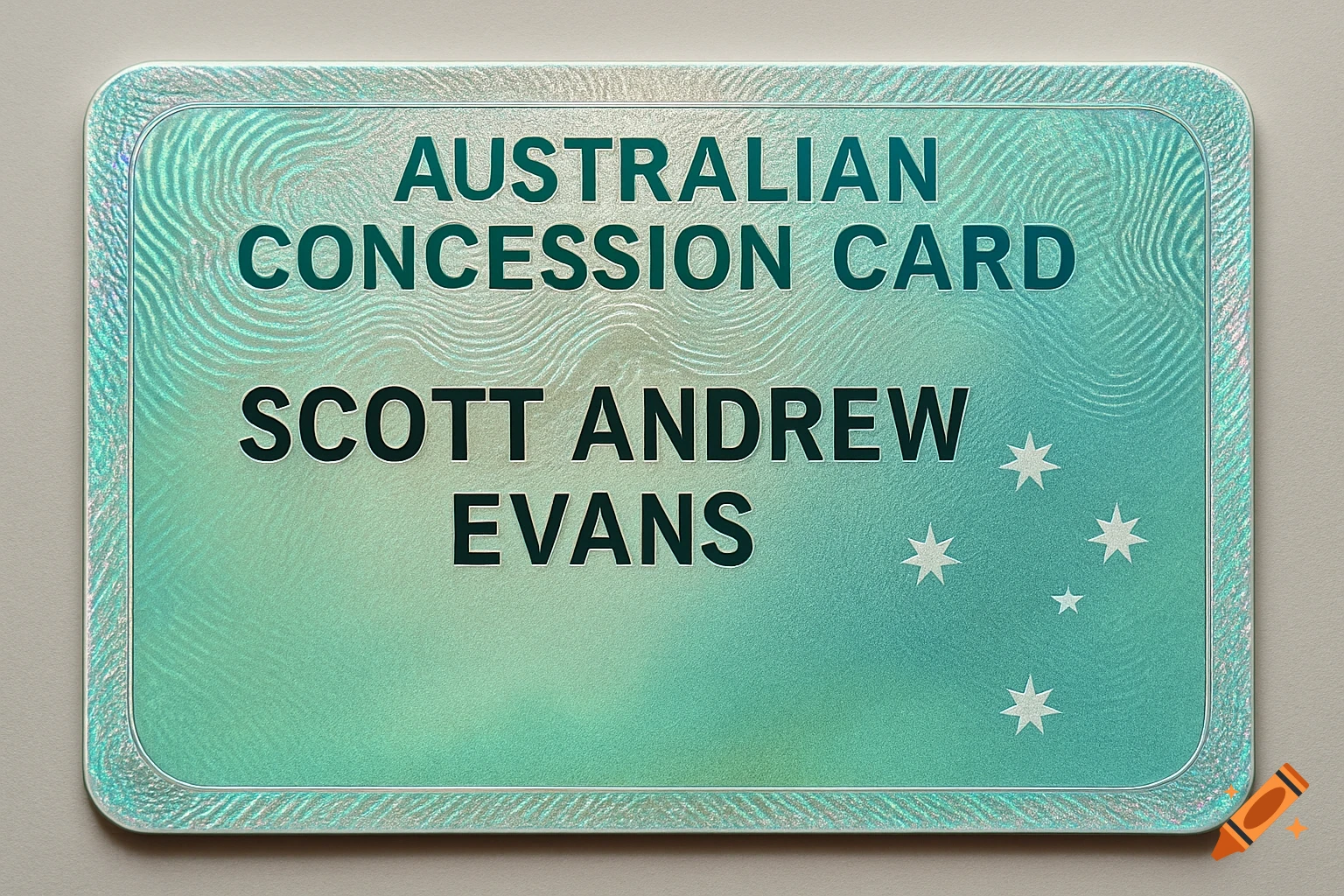A vintage-style Australian Certificate of Citizenship on aged paper ...