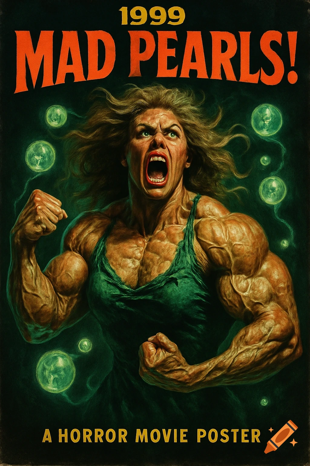 Bodybuilding images created on Craiyon