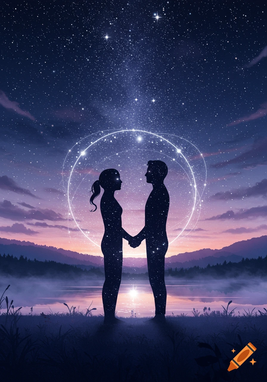 Colorful, intricate psychedelic artwork featuring two stylized female ...