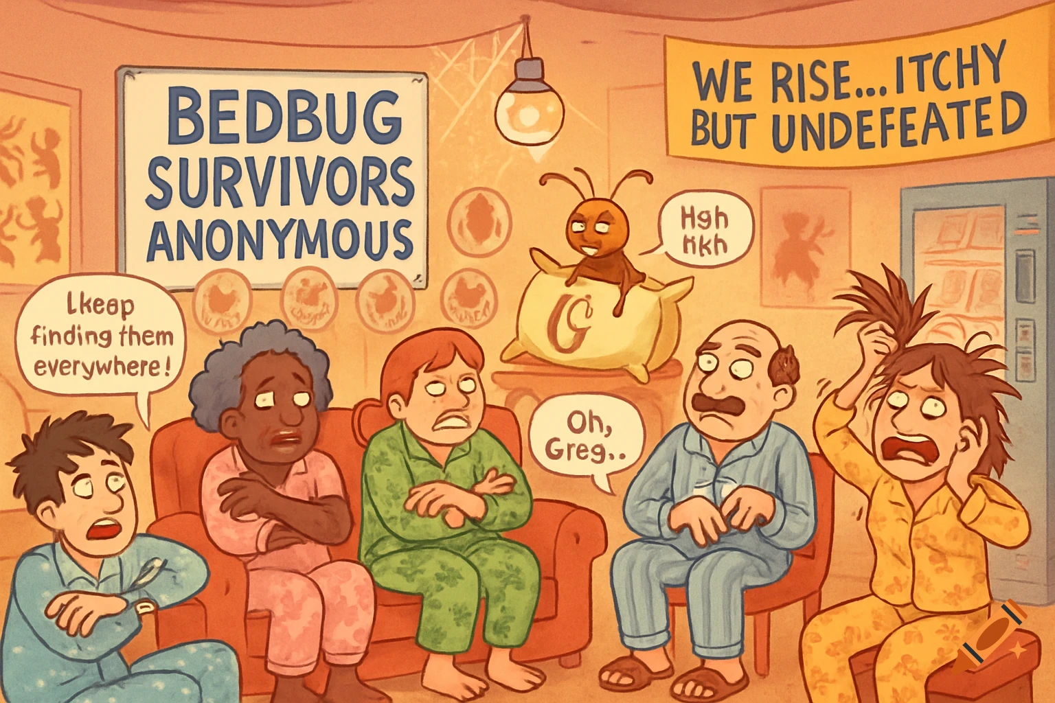 Parasite+cartoon created on Craiyon