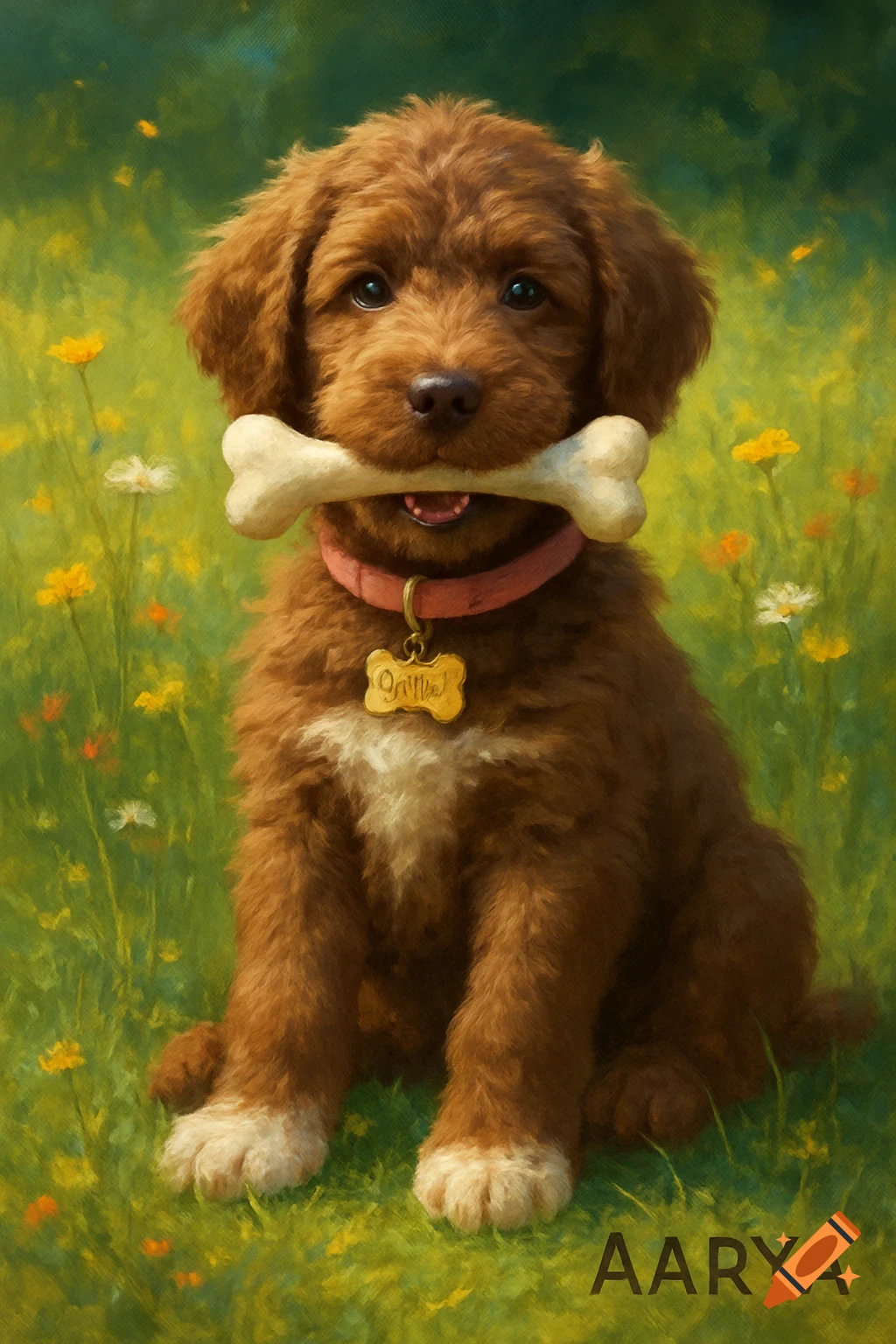 Doodle+dog+breeds created on Craiyon