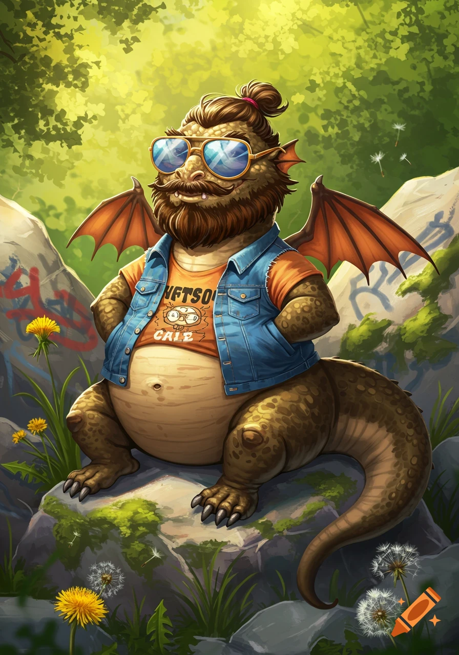 Four cartoon dinosaurs, including a T-Rex knight, a triceratops, a ...