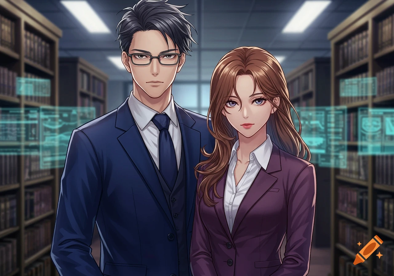 Two men in Edwardian suits with one having curly brown hair and the ...