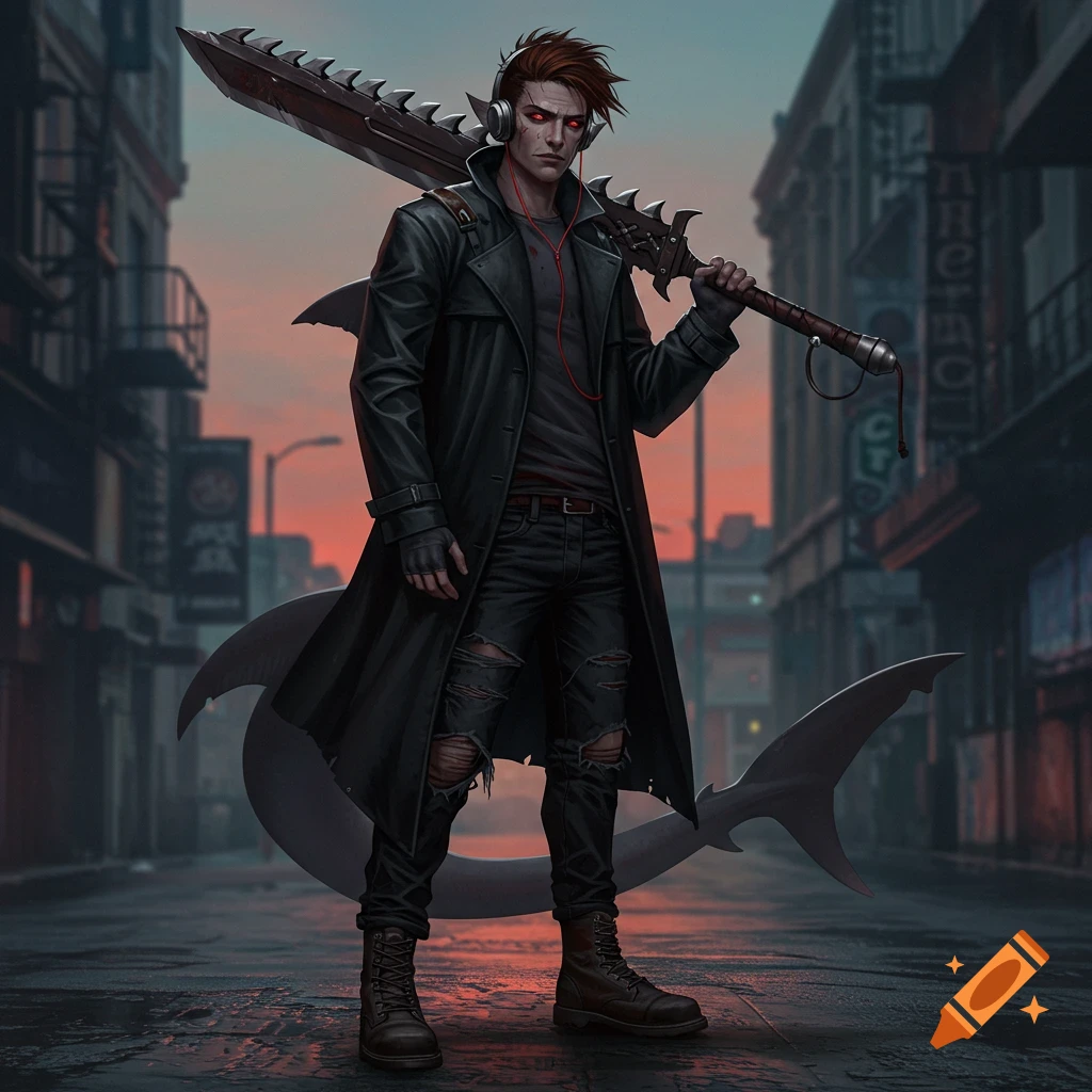 Urban Fantasy images created on Craiyon