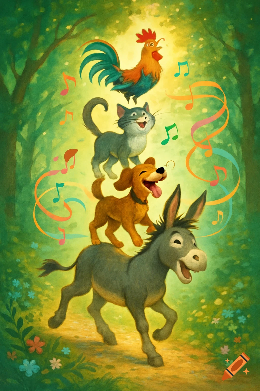 Fairy Tale imágenes creadas en Craiyon