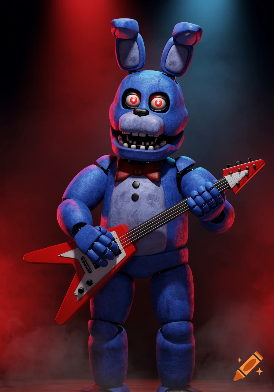 Banjo+pig+fnaf created on Craiyon