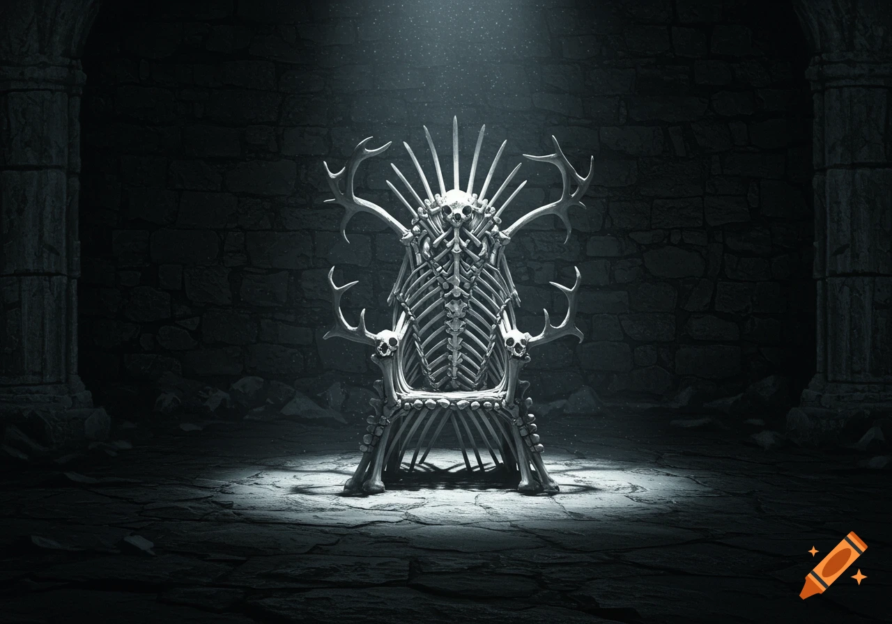 Throne imagens criadas no Craiyon