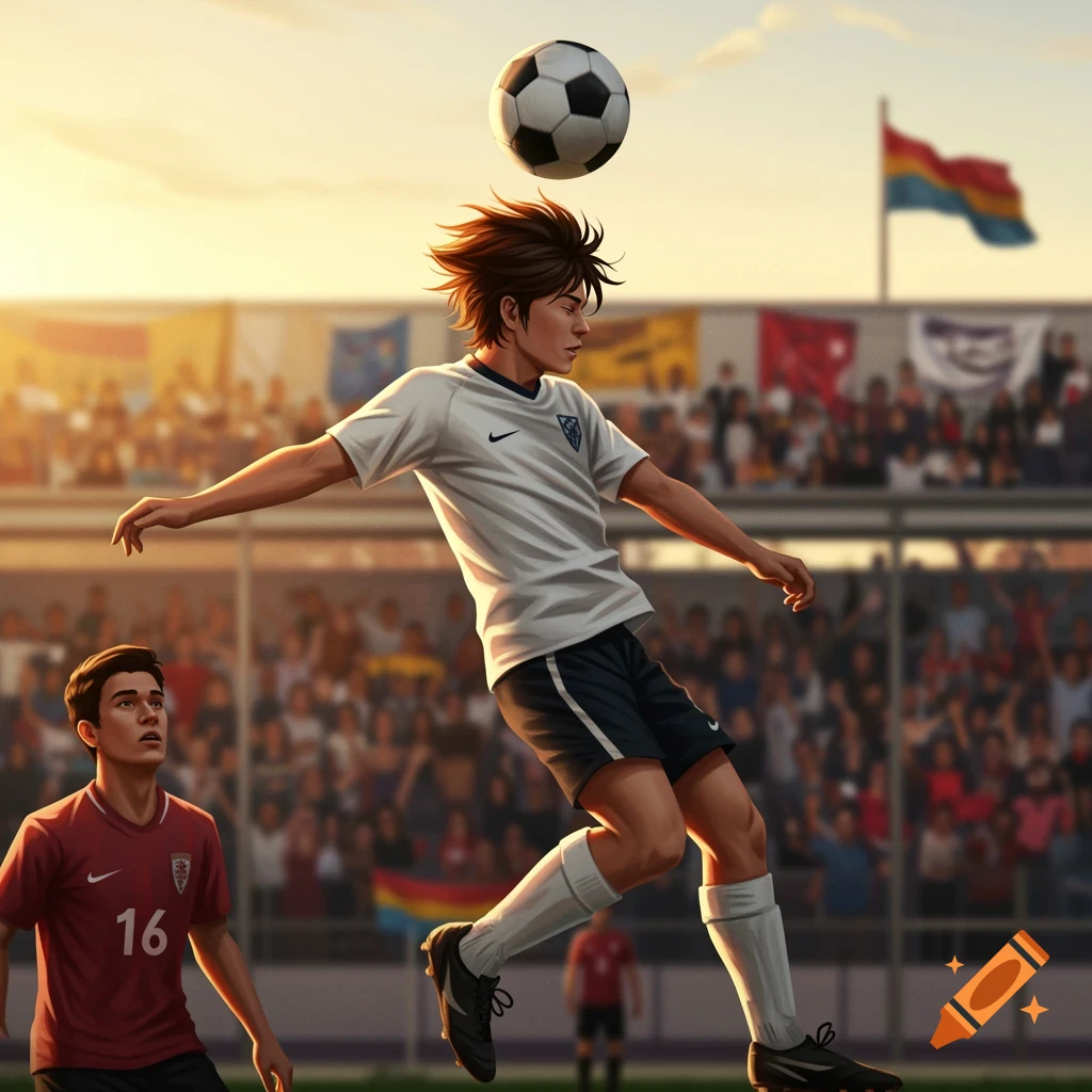 Cartoon drawing of Maradona in an Argentina soccer jersey, with a crowd ...