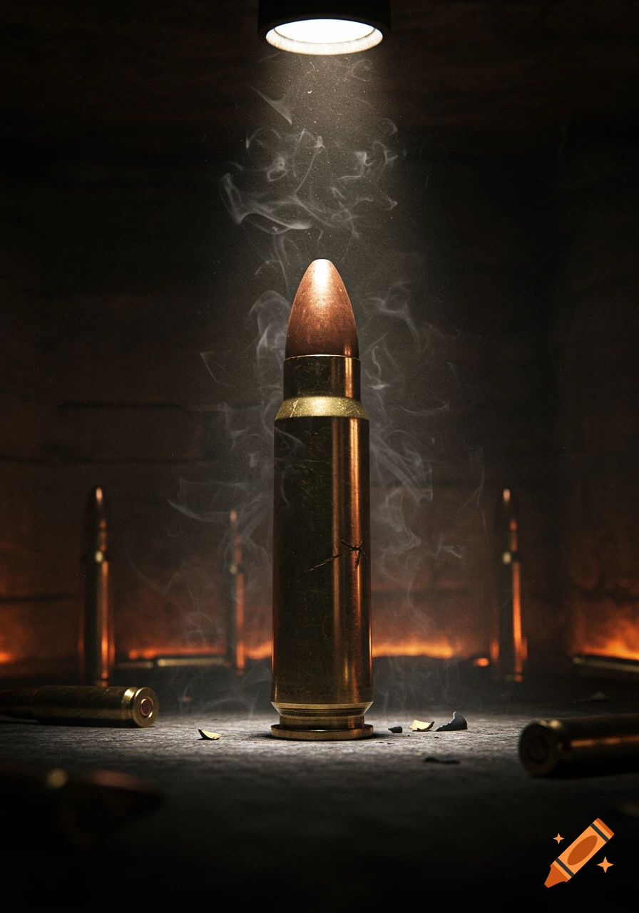 Gun+on+bedd created on Craiyon