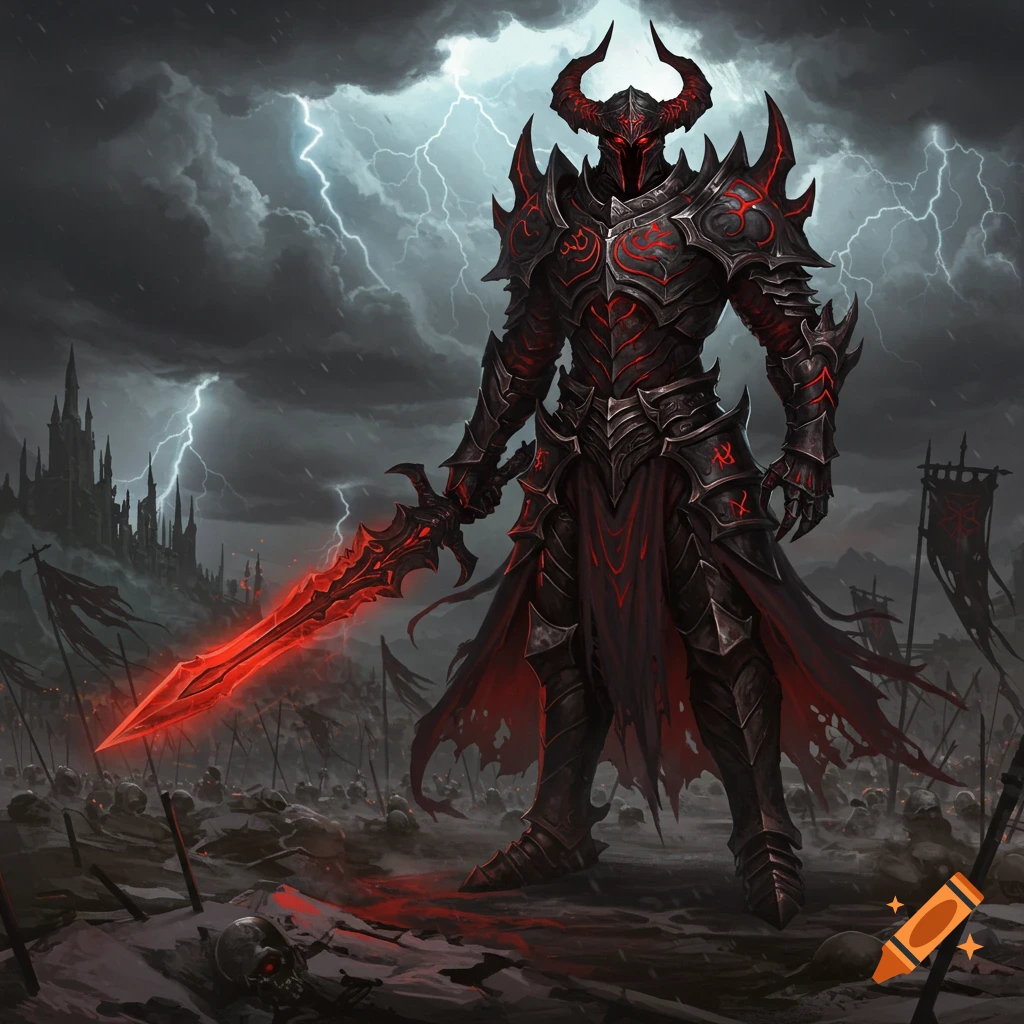 A female fantasy warrior in glowing pink armor, holding a crossbow with glowing runes, stands ...