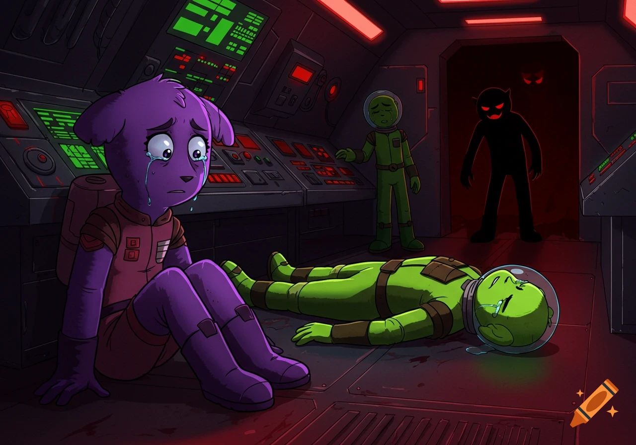 Forsaken+sus+fanart created on Craiyon