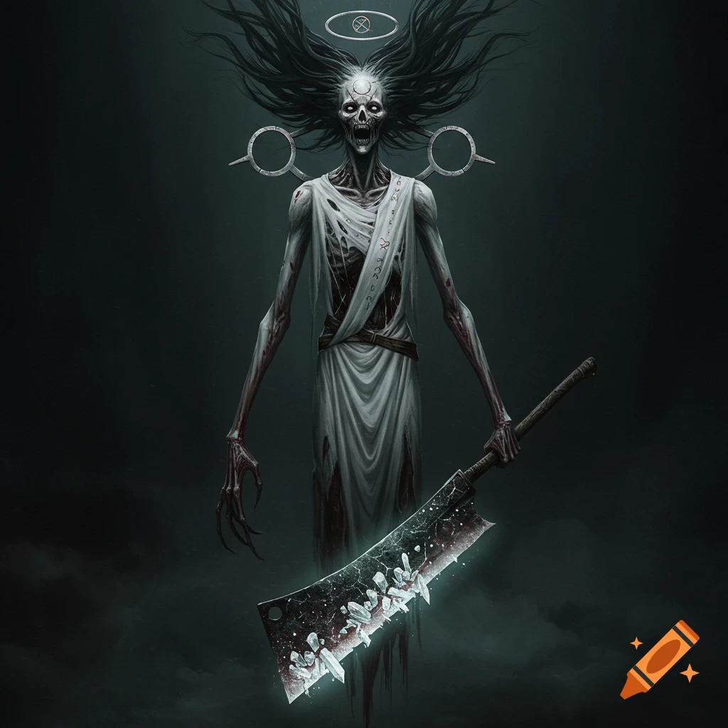 Highly realistic portrait of Guts from Berserk with an evil grin on Craiyon