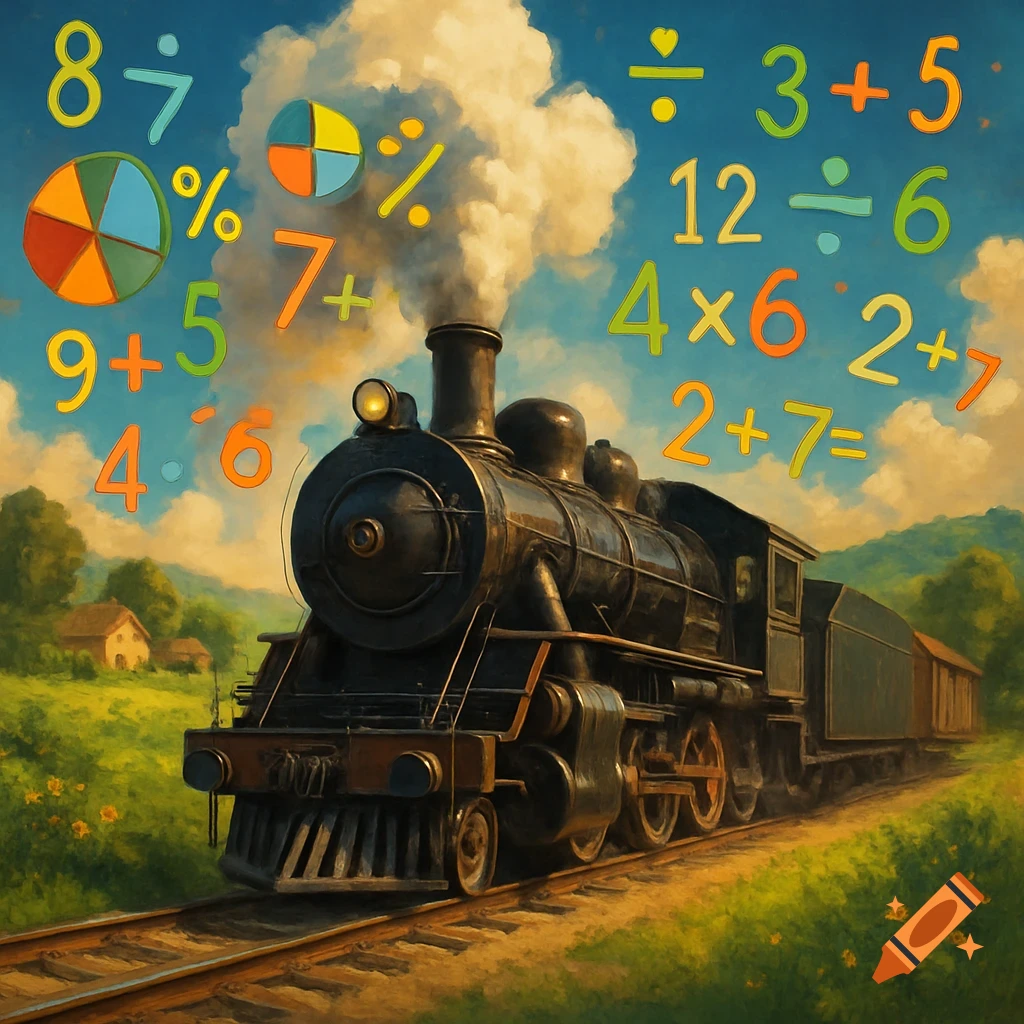 Number Art created on Craiyon