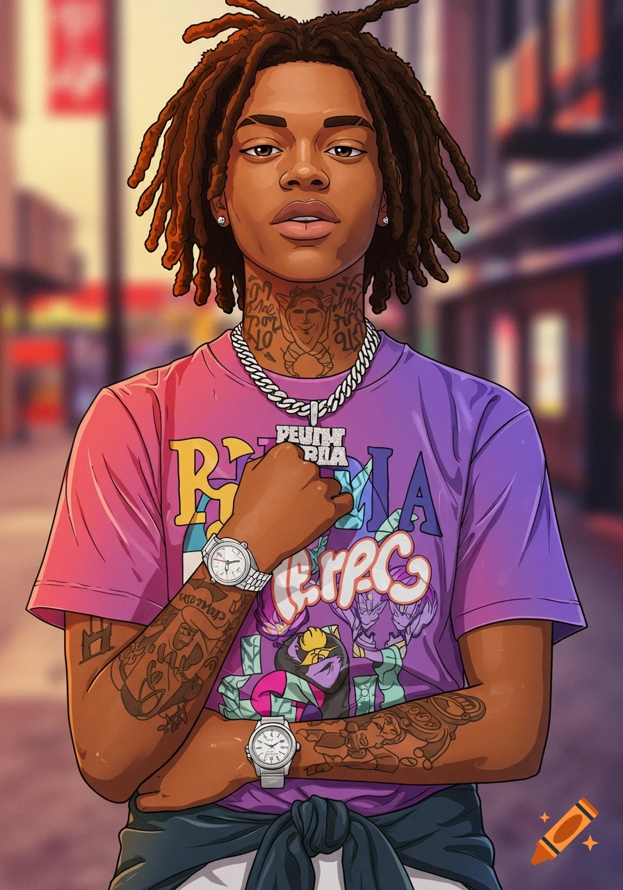 Hiphop created on Craiyon