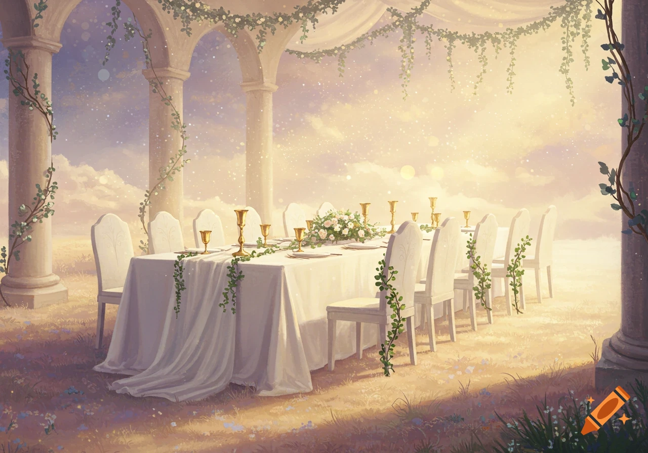 Background+wedding+langit created on Craiyon