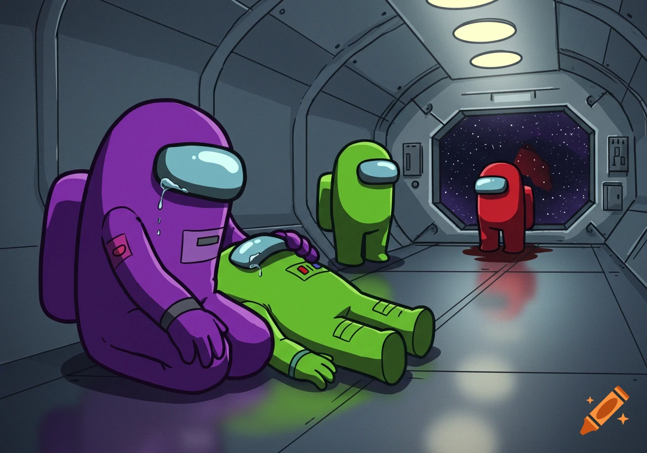 Forsaken+sus+fanart created on Craiyon