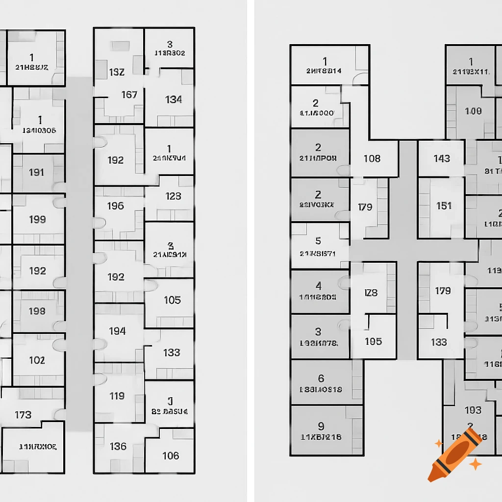 Modern Barangay Hall floor plan design with dimensions in the ...