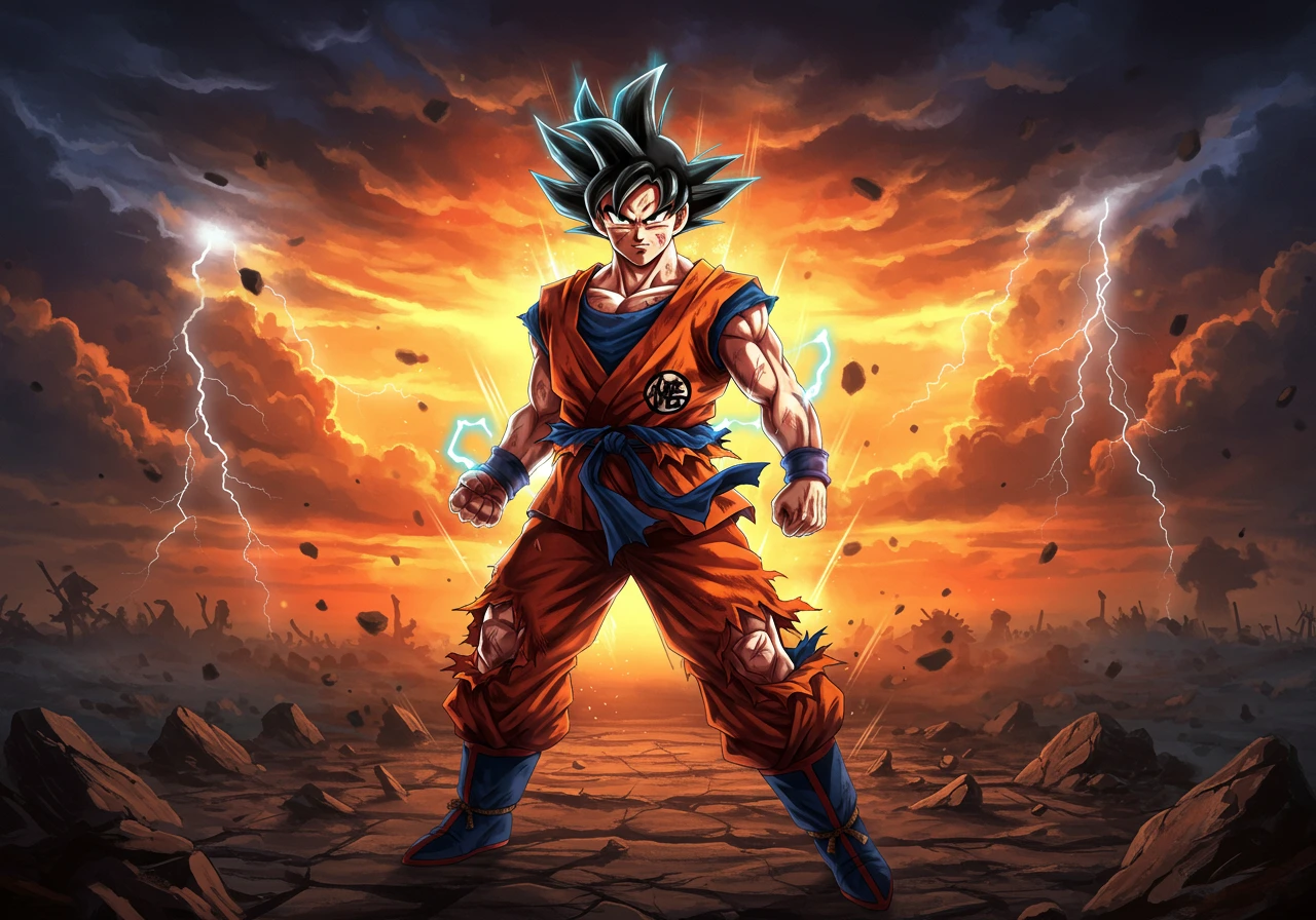 Anime Art imagens criadas no Craiyon