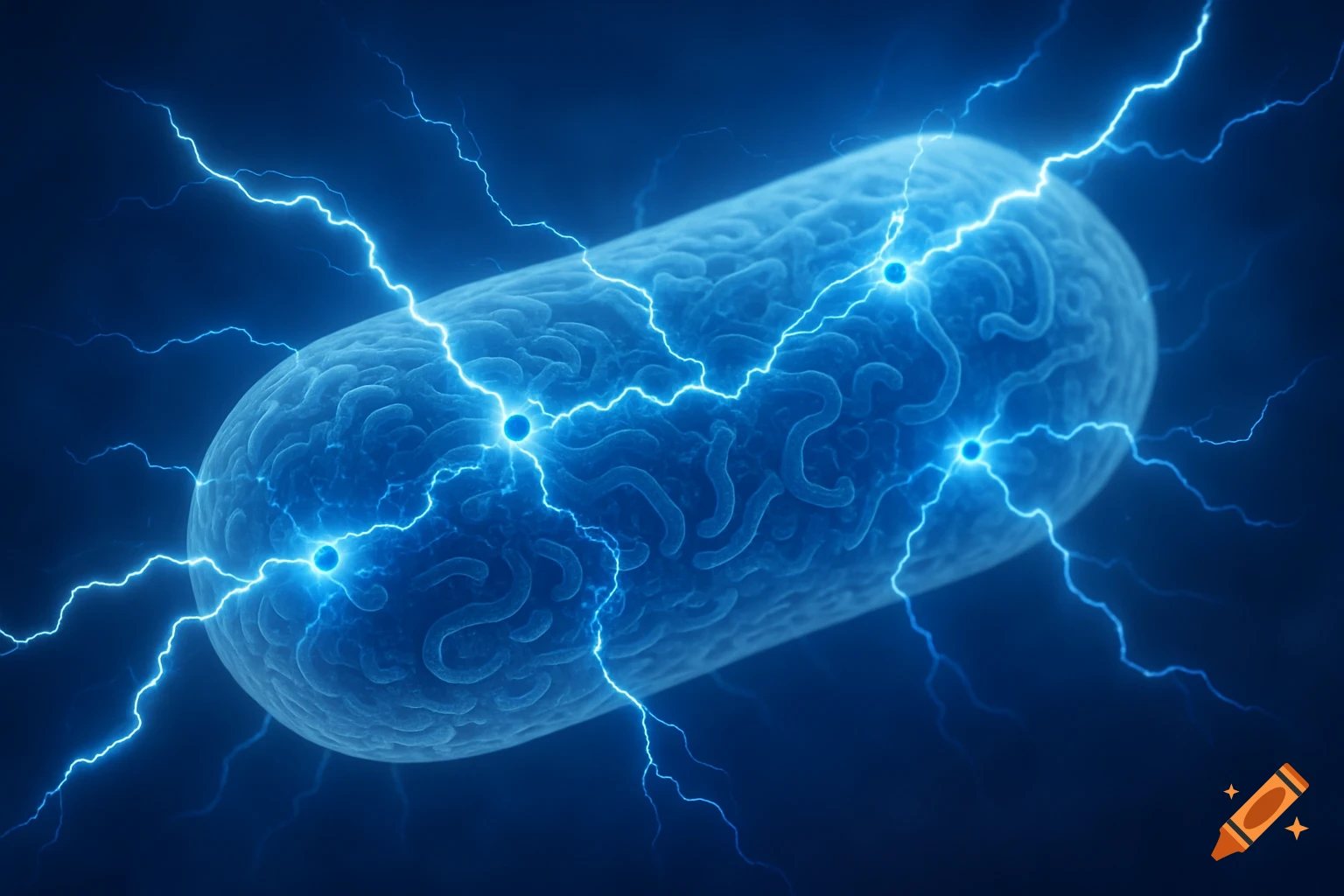 The Schr dinger equation glowing brightly over a lush green forest ...